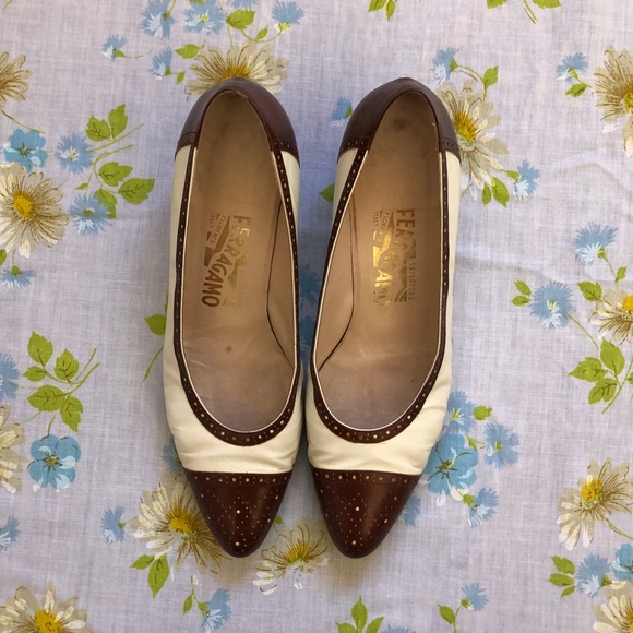 Salvatore Ferragamo | Shoes | Vintage Salvatore Ferragamo Spectator ...